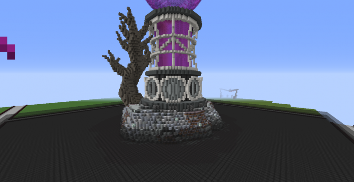 Futuristic Tower/Energy Source Minecraft Map