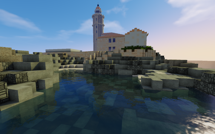 Lighthouse island Minecraft Map