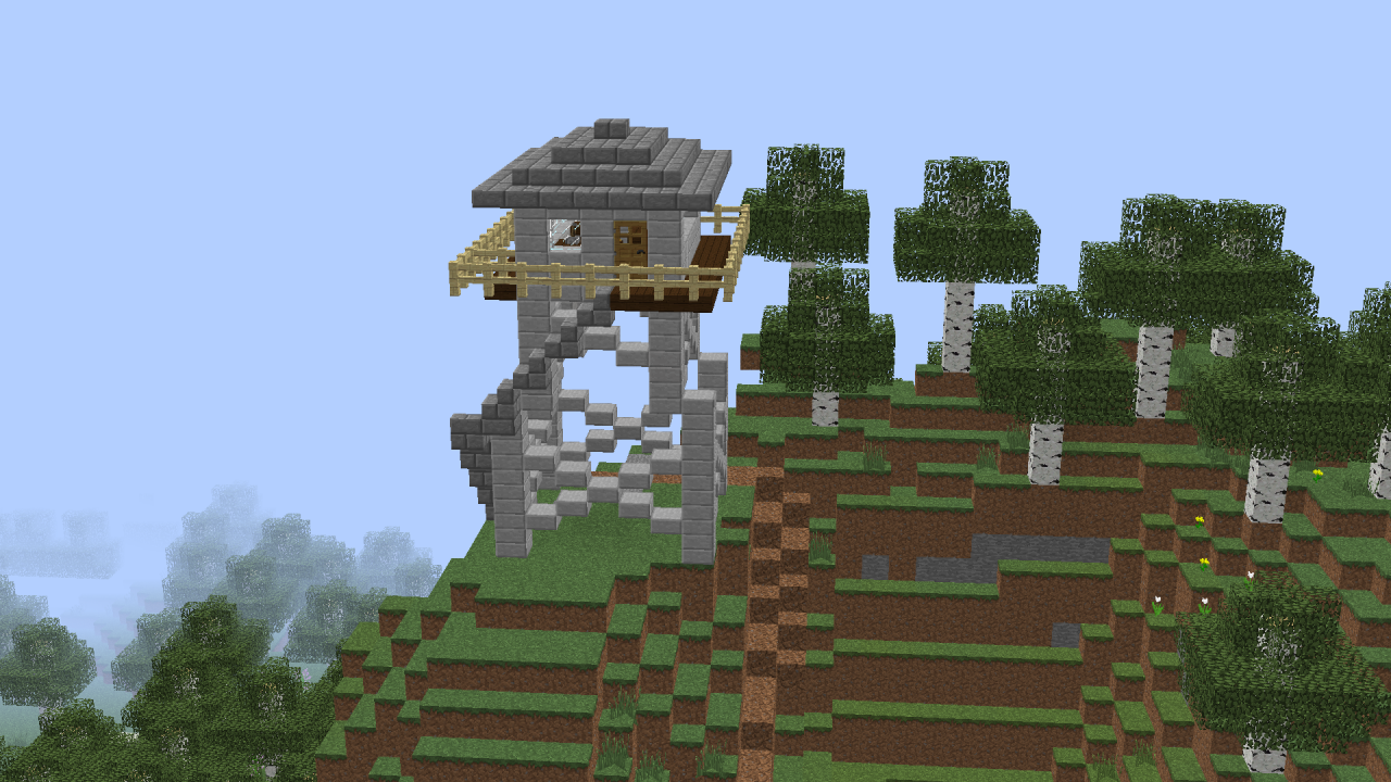 Firewatch Two Forks lookout Minecraft Map