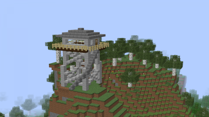 Firewatch Two Forks lookout Minecraft Map