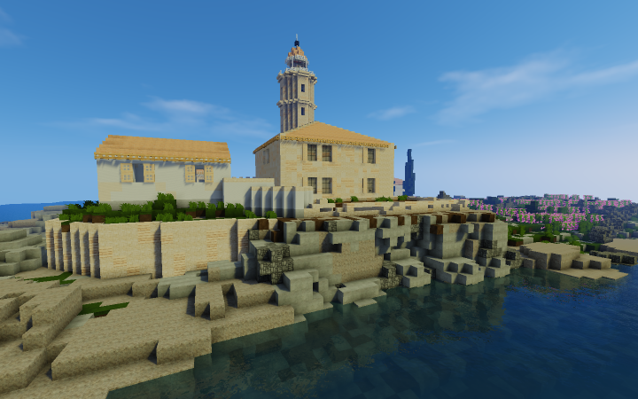 Lighthouse island Minecraft Map
