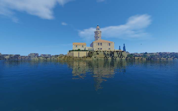 Lighthouse island Minecraft Map