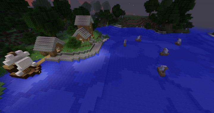 Fishing house - BassCrafters challenge Minecraft Map