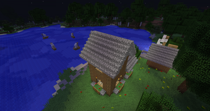Fishing house - BassCrafters challenge Minecraft Map