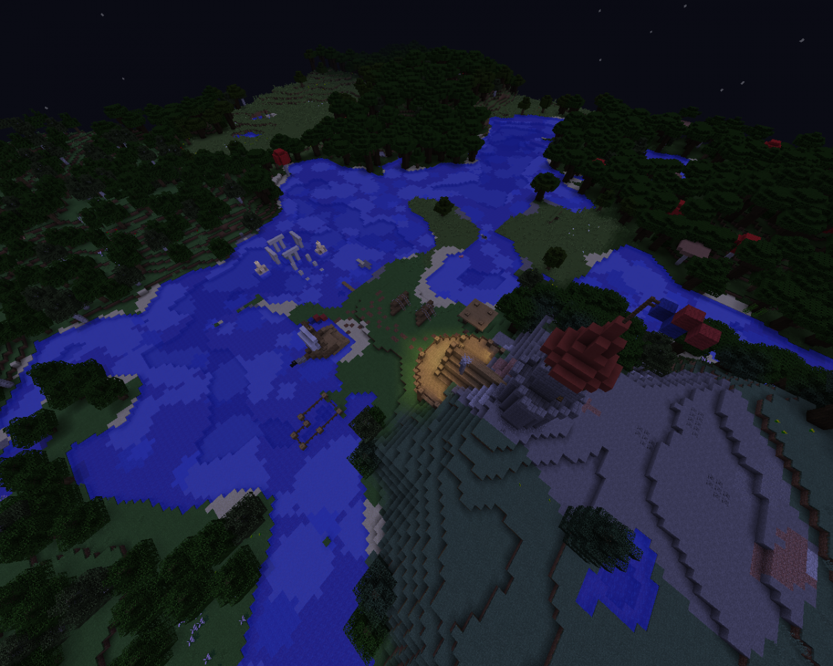 Basic Survival Base Minecraft Map