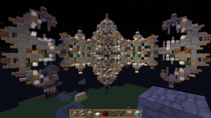 Contruction Volante Minecraft Map