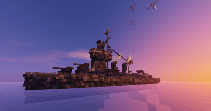 Map - Warships battles Minecraft Map
