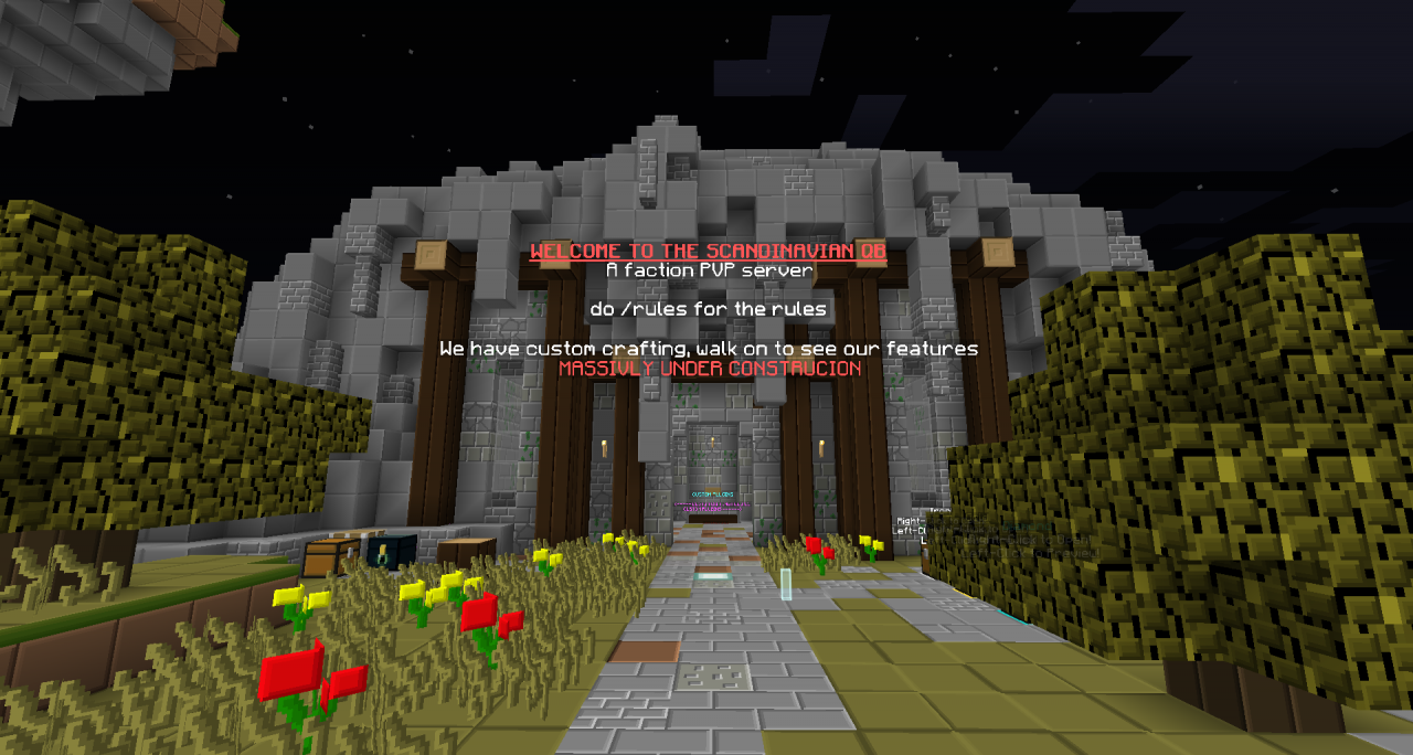 Scandinavian QB - A Factions PVP Server Minecraft Server