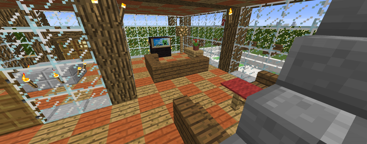 Small Redstone House +20 Redstone Creations - MC: 1.11/1.11.2 Minecraft Map