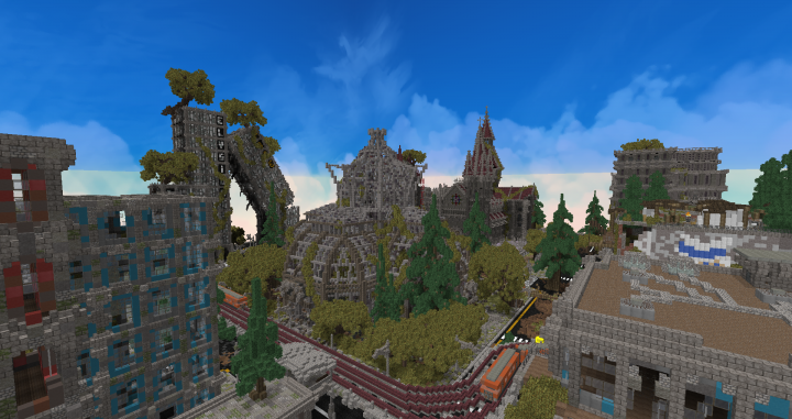 Downtown 2116 Minecraft Project