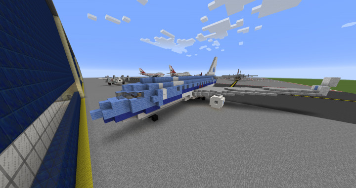 Boeing 737-700 V2.0 Minecraft Map