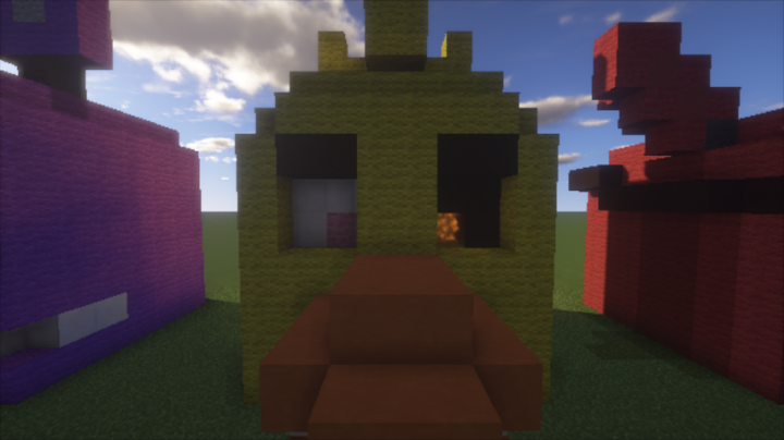 Five Nights at Freddy's Heads (FNAF1) Minecraft Map