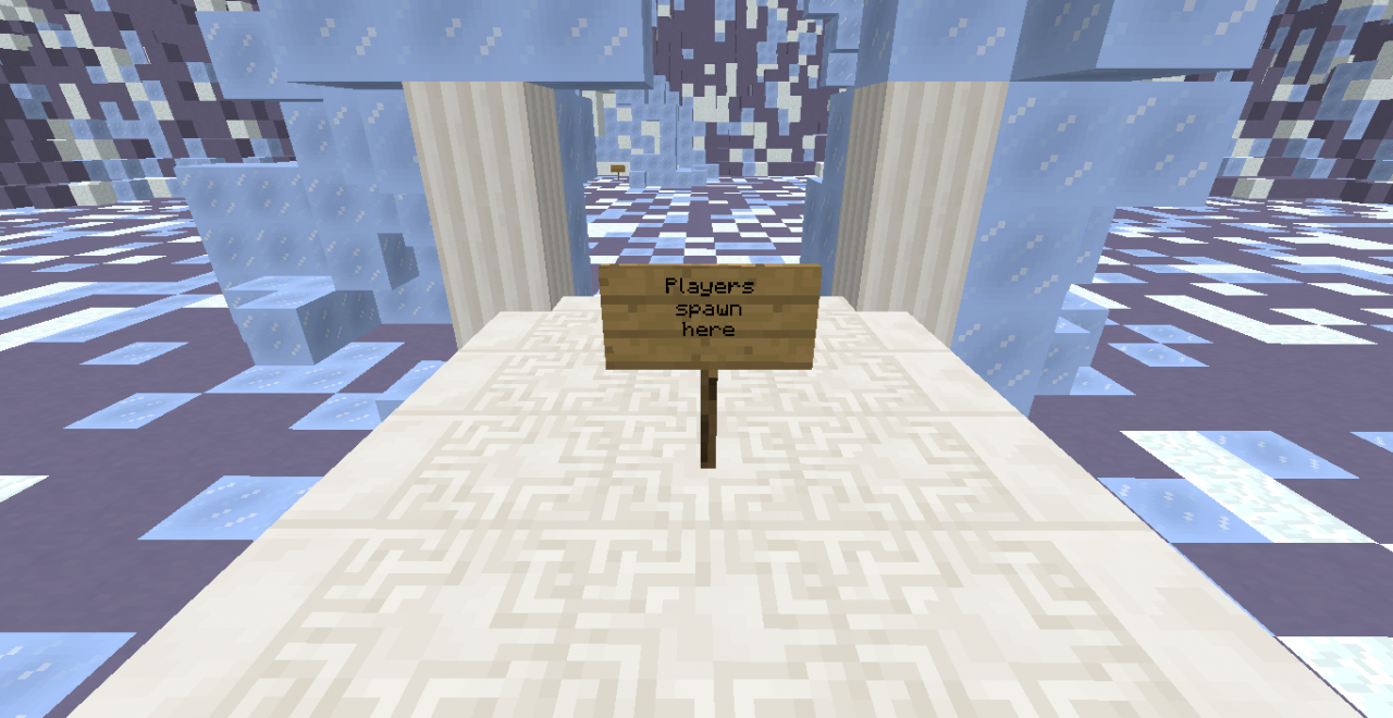 Glacial Crystal Minecraft Map