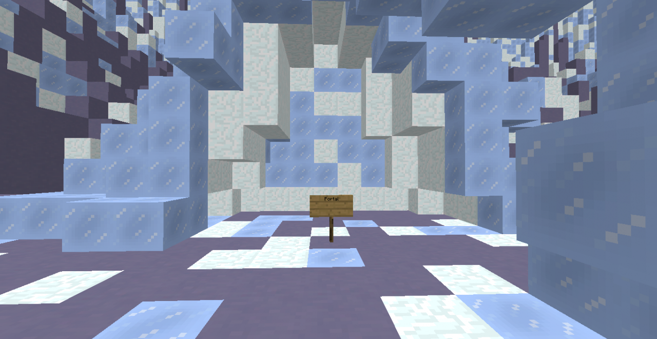 Glacial Crystal Minecraft Map