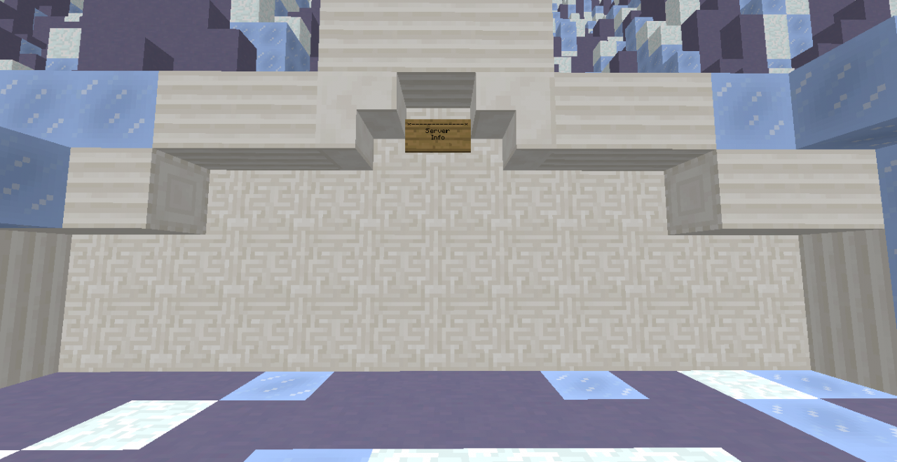 Glacial Crystal Minecraft Map