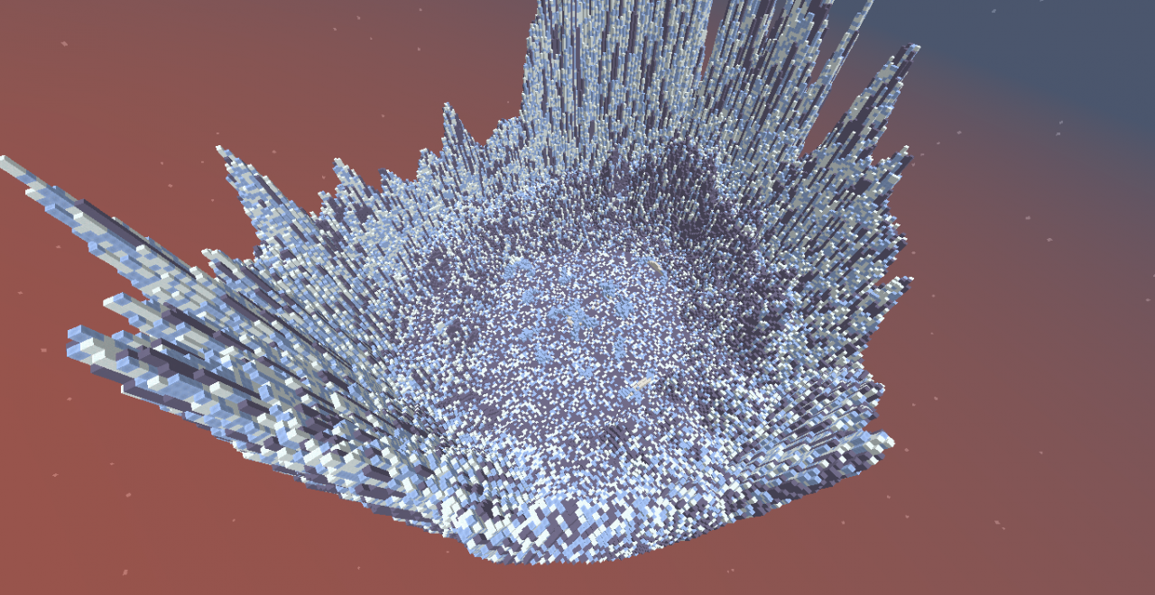 Glacial Crystal Minecraft Map