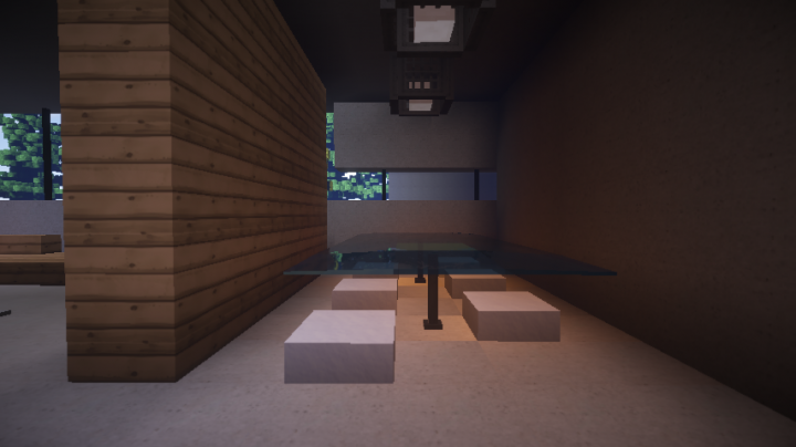 Rustic Modern House Minecraft Project