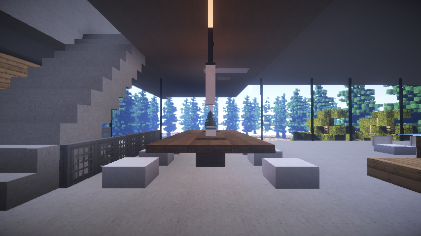 Rustic Modern House Minecraft Map