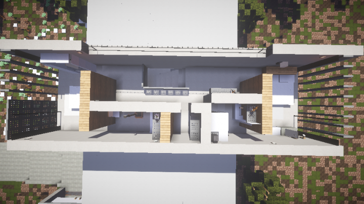 Rustic Modern House Minecraft Project