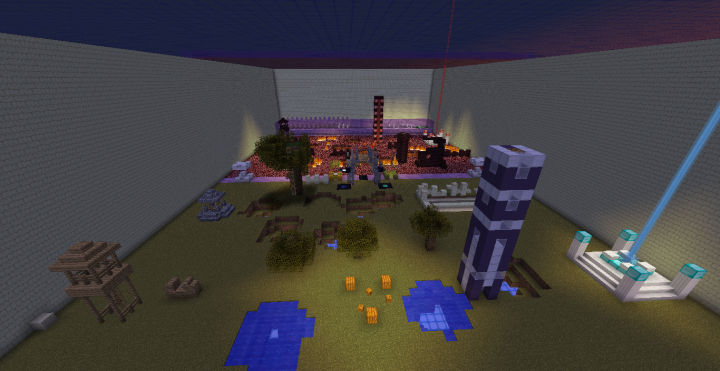 Warzone: A Minecraft 1.9 PvP Map Minecraft Project