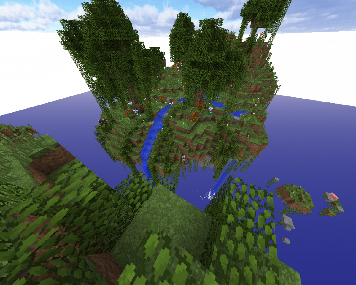 Floating Island - Survival Map Minecraft Map