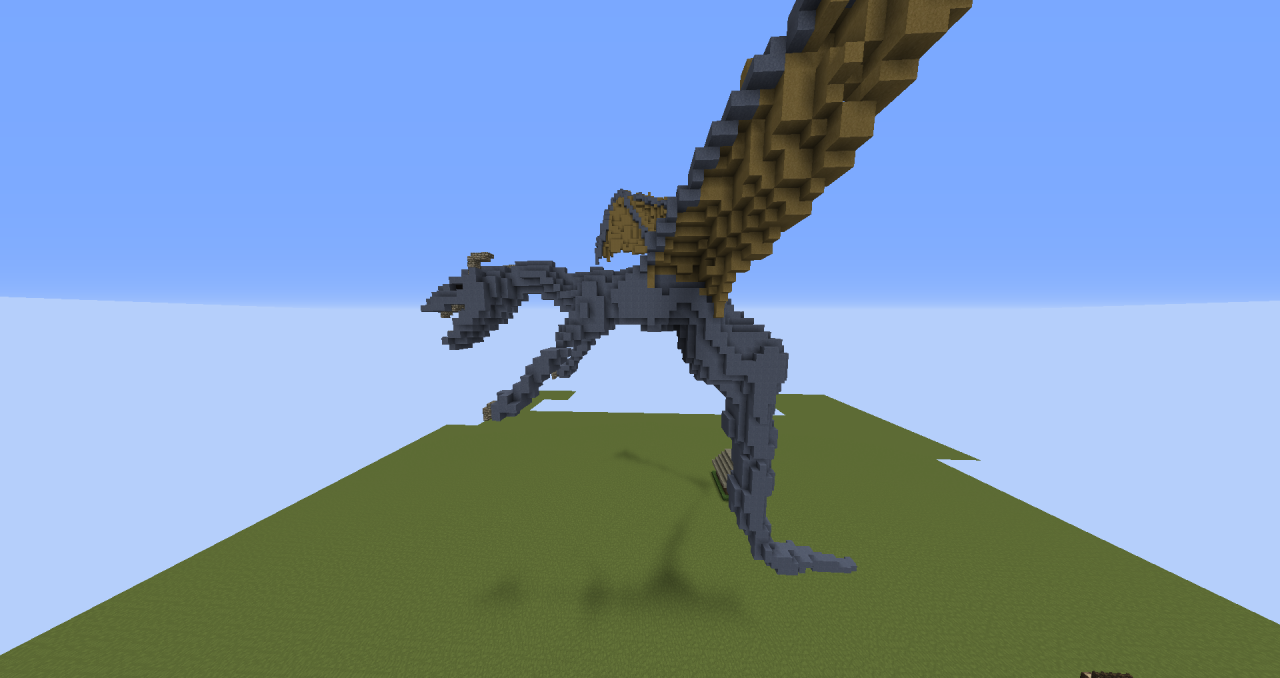 First Organic Dragon [Complex] Minecraft Map