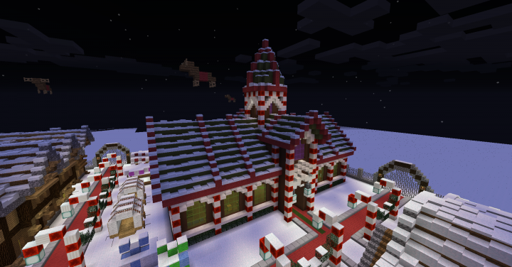 Winter Town Minecraft Map