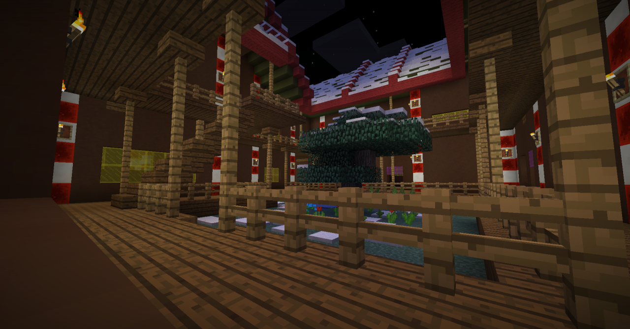 Winter Town Minecraft Map