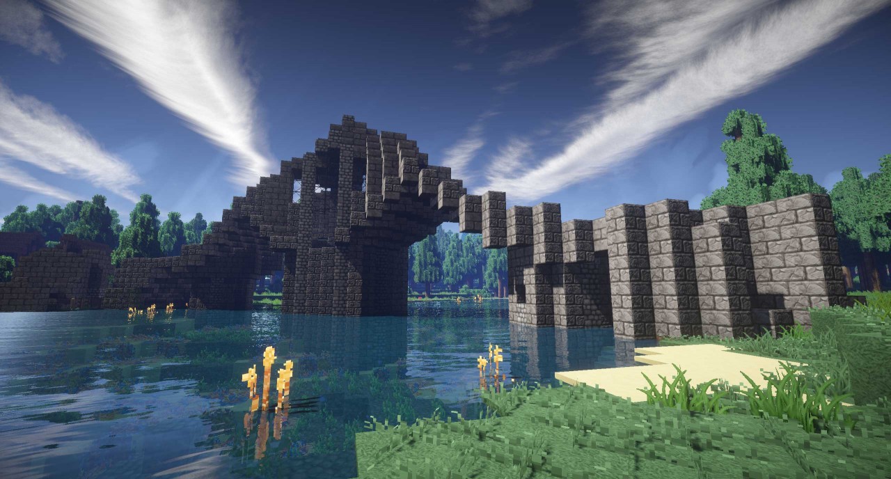 Stone Bridge - Medium Minecraft Map