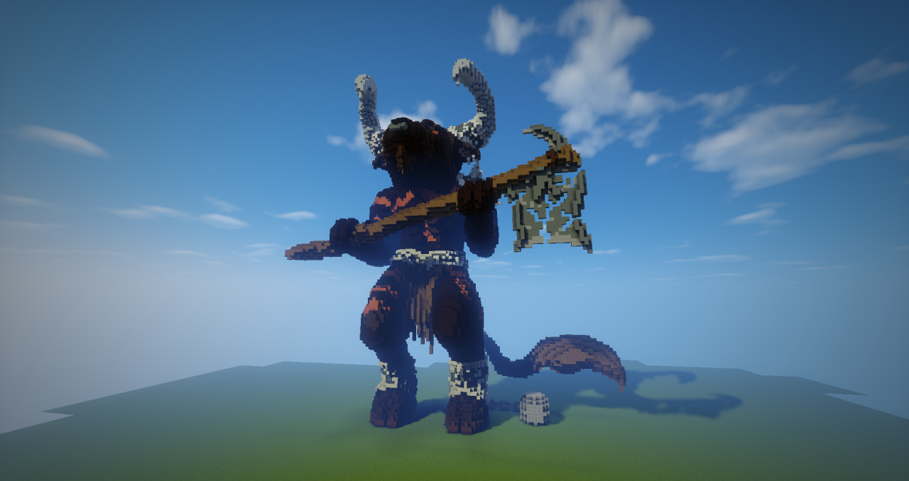 Minotaur + Timelapse Minecraft Map