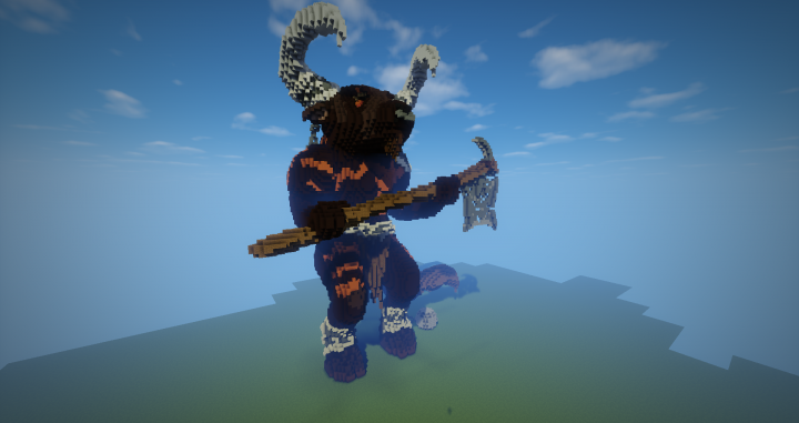 Minotaur + Timelapse Minecraft Project