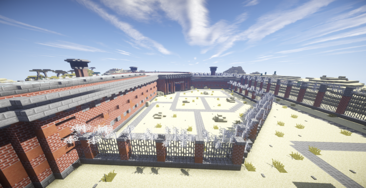 Downbank State Penitentiary Minecraft Map
