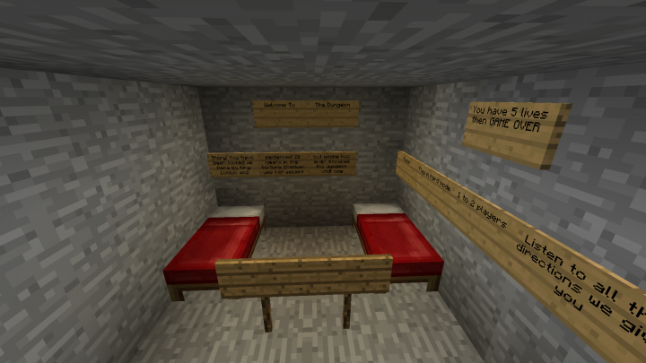 Dungeon Minecraft Map