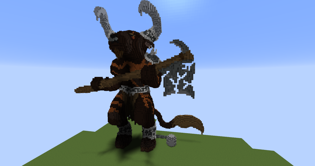Minotaur + Timelapse Minecraft Map