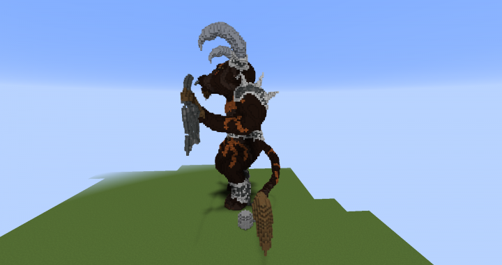 Minotaur + Timelapse Minecraft Project