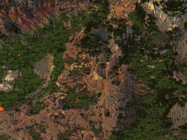 A Glimpse of Insanity (20K Factions map) Minecraft Map