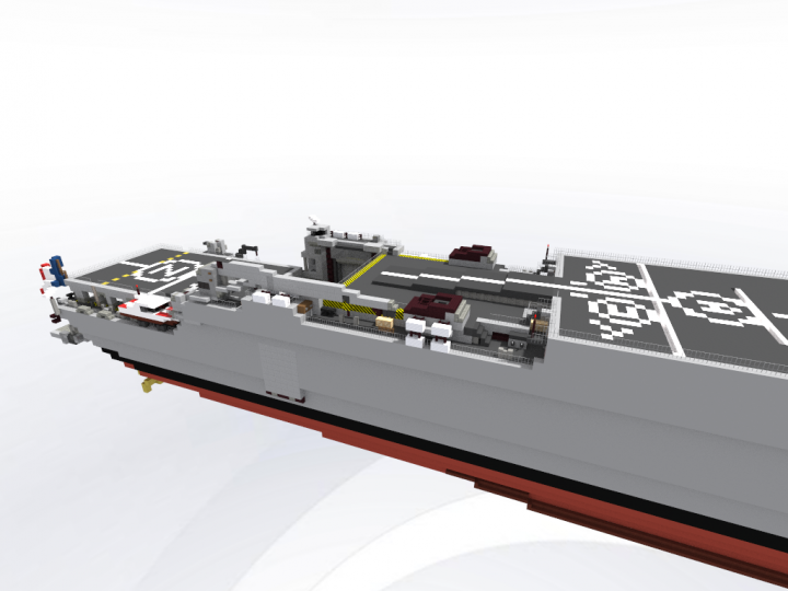 Foudre-class landing platform dock Minecraft Map