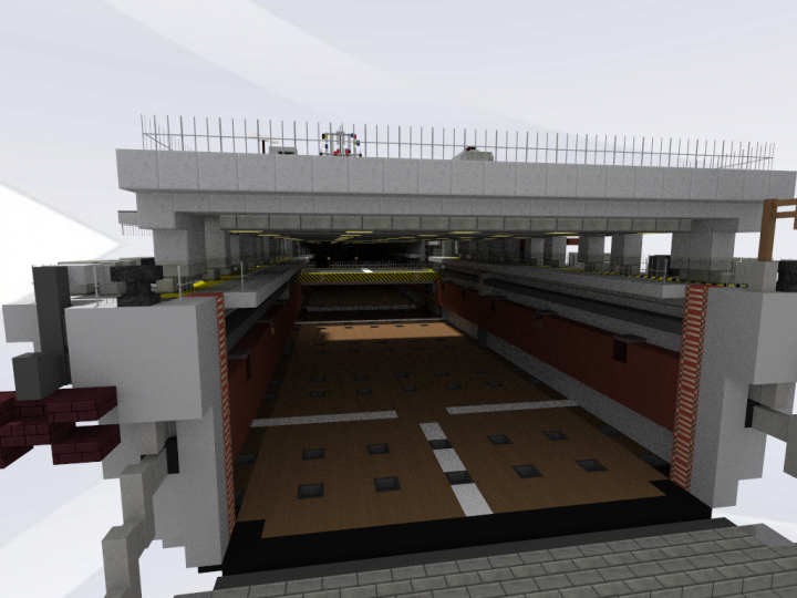 Foudre-class landing platform dock Minecraft Map