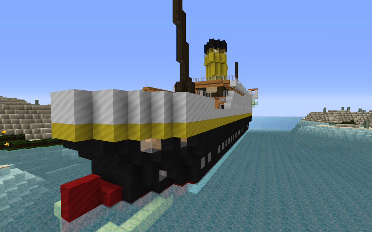 RMS Majestic Minecraft Map