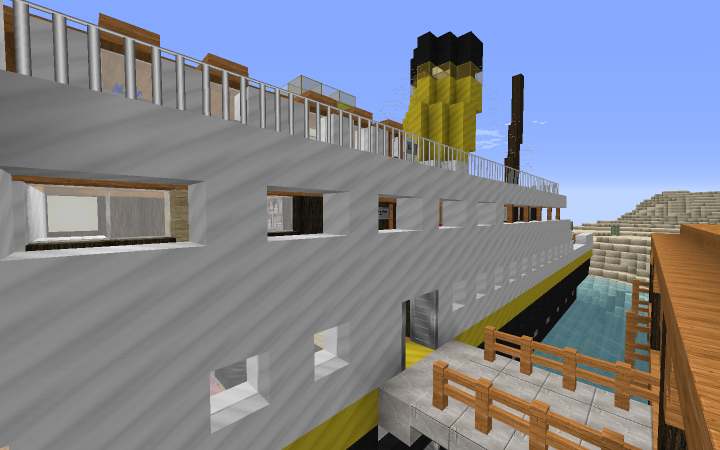 RMS Majestic Minecraft Map