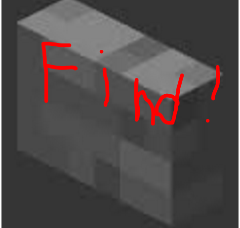 Find the button? Minecraft Map