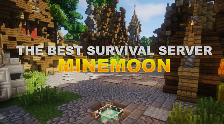 MineMoon - [1,11] SURVIVAL, ECONOMY Minecraft Server