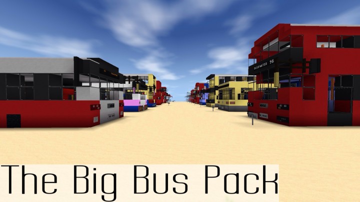 Big Bus Pack Minecraft Map