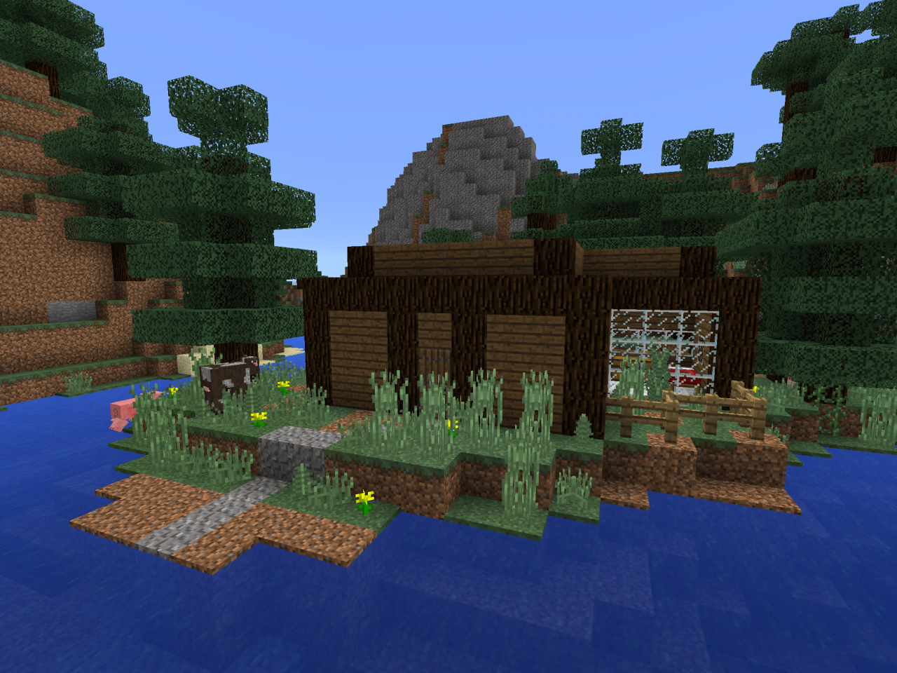 Waterside Spruce Cabin:BassCrafters Classic Solo Edition Project ...