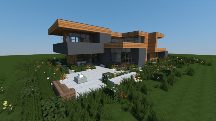Modern House Concept Minecraft Project