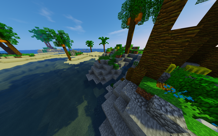 Tropical Island Minecraft Map