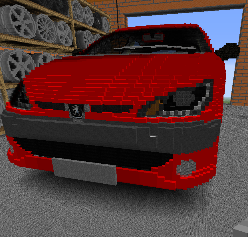 Tuning Headlights Peugeot 206 DR-LINE Minecraft Map
