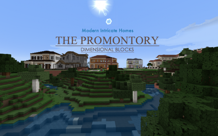 The Promontory - Modern Intricate Homes Minecraft Map
