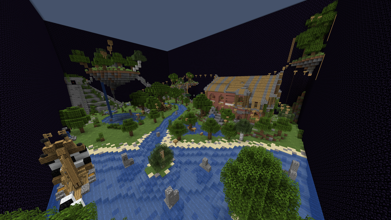 Super Smash Mobs Vanilla Minecraft Map