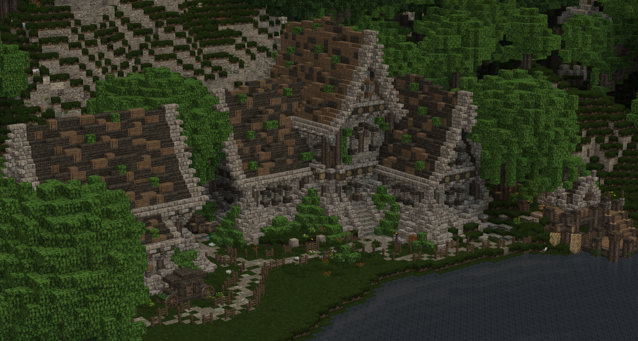 Medieval House - The Alchemist`s Santuary Minecraft Map
